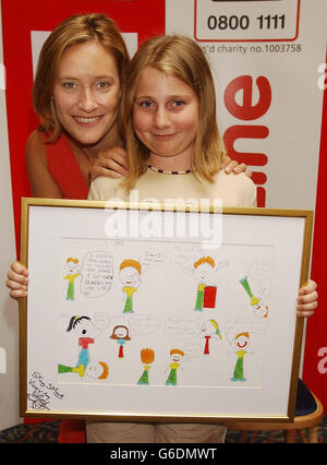 Childline Cartoon Crazy Competition Stock Photo - Alamy