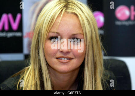 Brookside actress Jennifer Ellison who plays Emily Shadwick in the show ...