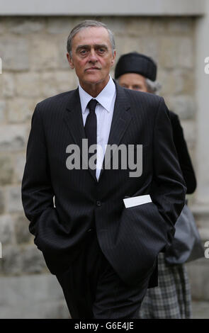Hugh van Cutsem funeral Stock Photo - Alamy