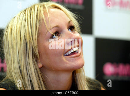 Former Brookside actress Jennifer Ellison at the HMV Store in Church ...