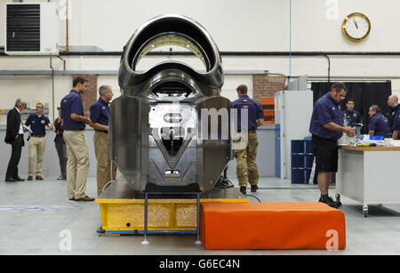 SSC Bloodhound jet car Stock Photo - Alamy