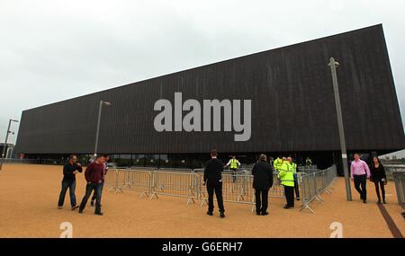 Boxing - Copper Box Arena. A general view of the Copper Box Arena ...