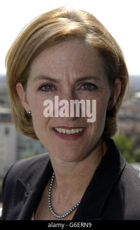 Barbara Cassani, Chairman of the London 2012 Olympic Bid, speaks at the ...