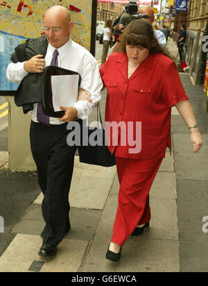 Sharon Fricker, 40, and her husband Fred, leave Manchester County Court ...