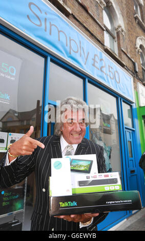 TalkTalk pop up shop Stock Photo - Alamy