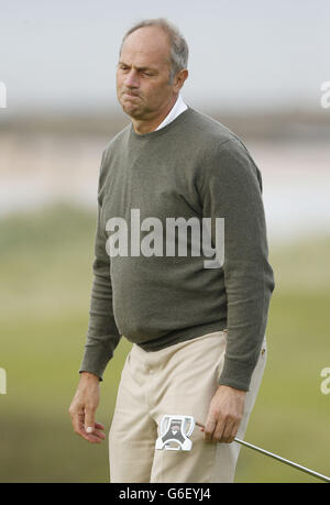 Sir Steve Redgrave during day one of the Alfred Dunhill Links ...