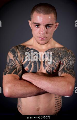 Andy Ogle during a photocall at the GB Taekwondo Training Gym ...