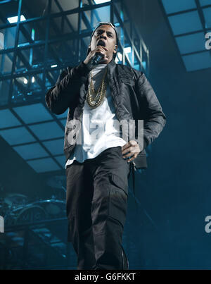 Jay Z performs at the O2 Arena, London Stock Photo - Alamy