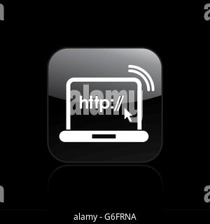 Vector illustration of single http icon Stock Vector Image & Art - Alamy