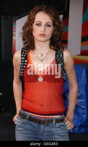 Amy Studt MTV's TRL UK. Singer Amy Studt during her appearance on MTV's ...