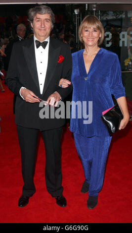 ACTOR TOM CONTI AND HIS WIFE KARA WILSON AT THE UK PREMIERE OF STEVEN ...