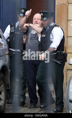 Kieran McLaughlin court case Stock Photo - Alamy