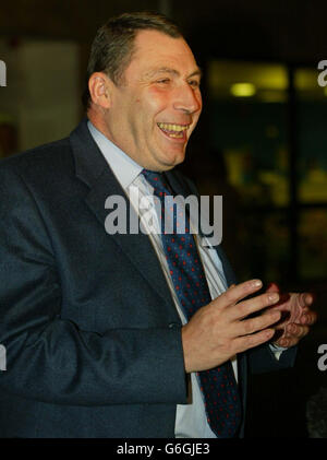 John Brown brother of Britains Chancellor Gordon Brown, talking to the ...