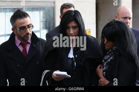 The family of Mohammed Saleem (left to right) Hanif Khan, Shazia Khan ...