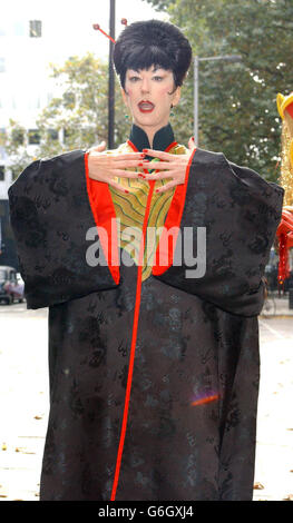 Actress Maureen Lipman as Mrs Meers poses for photographers during a ...