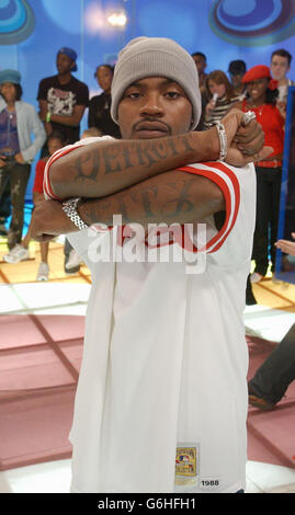 American rapper Obie Trice during his appearance on MTV's TRL UK, at ...