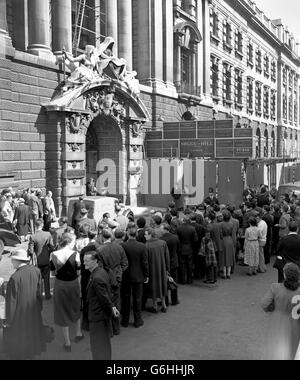 A general view of Rillington Place in west London where at Number 10 ...