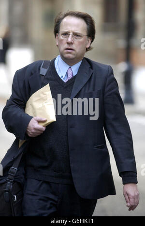 Investigative journalist Michael Crick, as he handed over to ...