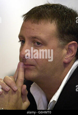 Peter McAleese at Scottish Screen headquarters in Glasgow, following ...