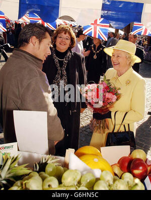 Enfield Market, Market Square, Enfield Town, London Borough of Enfield ...