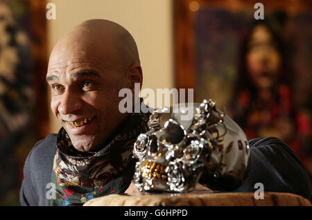 Clifford Joseph Price, better known as Goldie, unveils his solo art ...
