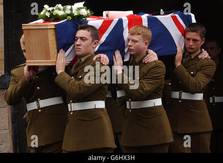 Stephen Hilder Funeral Stock Photo - Alamy