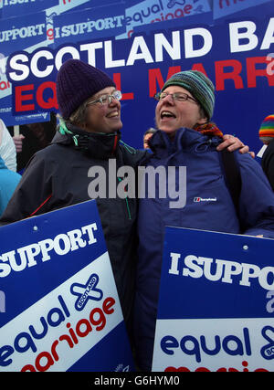 The Equality Network rally - Edinburgh Stock Photo - Alamy