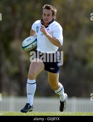 Rhys Williams Wales Rugby Training. Rhys Williams during Wales training ...