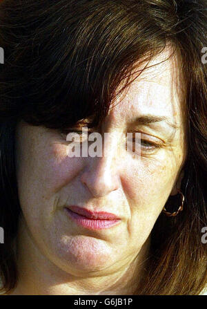 The mother of murdered schoolboy Luke Walmsley, Jayne Walmsley, arrives ...