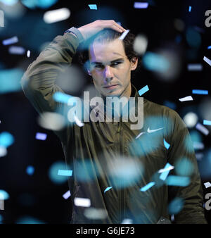 Spain's Rafael Nadal during press conference at the First Masters ...