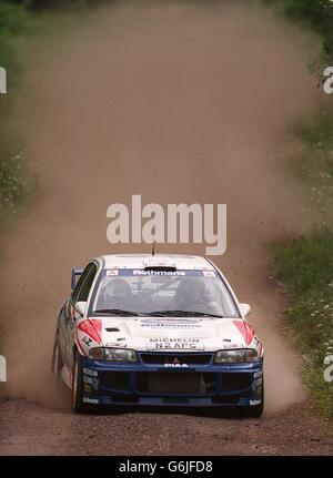 Motor Sport. Rothmans Mitsubishi Rally Team Stock Photo - Alamy