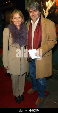 ACTOR TOM CONTI AND HIS WIFE KARA WILSON AT THE UK PREMIERE OF STEVEN ...
