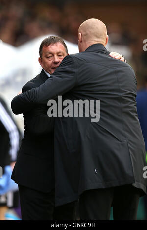 Sean Dyche manager of Nottingham Forest during the Premier League match ...
