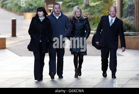 Former fireman Anthony Murray (far right) from Orrell, who arranged an ...