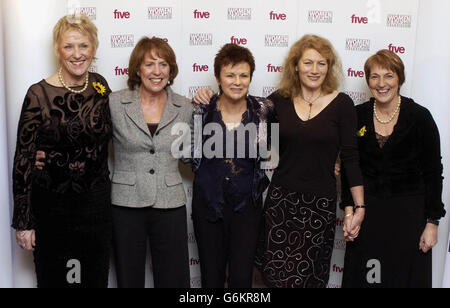 The original Calendar Girls, from left to right; Tricia Stewart, Angela ...