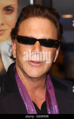 Mickey Rourke at the UK premiere of Spun in which he plays the role of ...
