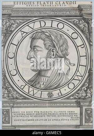 Claudius II or Claudius Gothicus, Roman emperor from 268 to 270 Stock ...