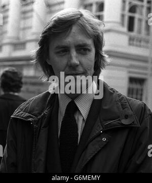 Simon Dee DJ disc jockey April 1988 Stock Photo - Alamy