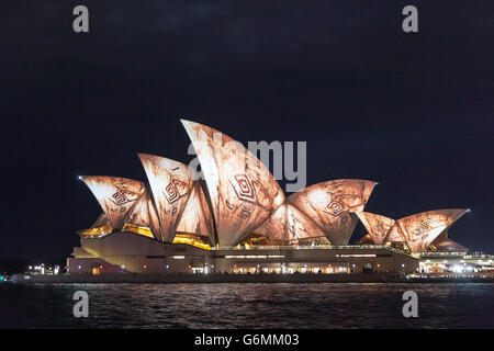 Sydney Opera House Vivid Sydney 2016 Stock Photo - Alamy