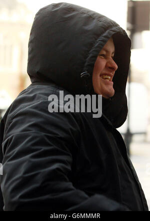 John Nimmo, 25, from South Shields, arriving at Westminster Magistrates ...