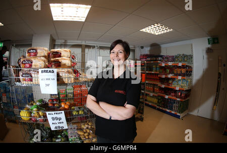 Sarah Dunwell from Community Shop, which has opened in Goldthorpe ...