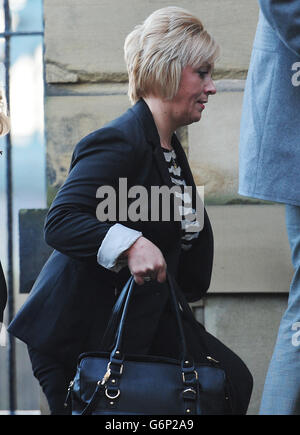 Kath Rathband, ex wife of PC David Rathband, and son Ash Rathband ...