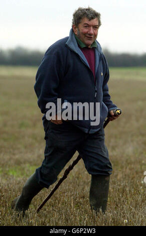 Robin Page ex TV Presenter of one man and his dog in a Field near ...