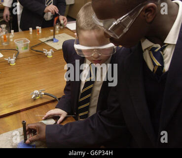 From left, 14-year-olds Nicola Peachey, Emma Jobson, Chloe Bass and ...