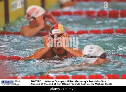 Atlanta Olympics 1996 - Swimming Stock Photo - Alamy