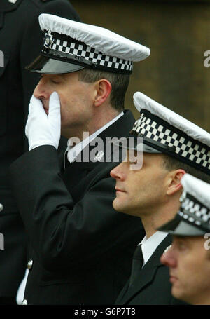 Ian Broadhurst funeral Stock Photo - Alamy