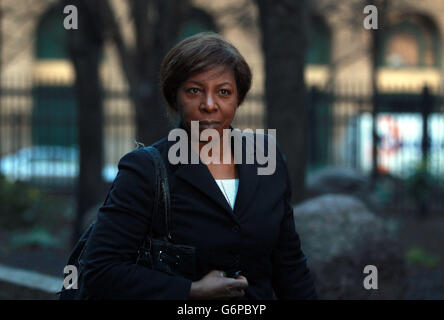 Constance Briscoe,Barrister and Part-time judge arrives at Southwark ...
