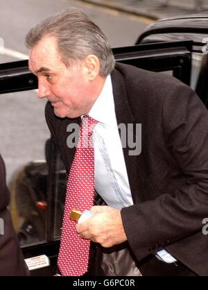 Football legend George Best arrives at the Cromwell Hospital west ...