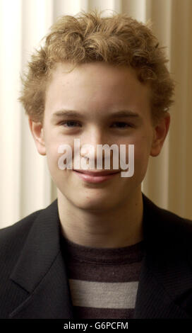 Actor Max Pirkis, who won the award for Most Promising Newcomer in ...