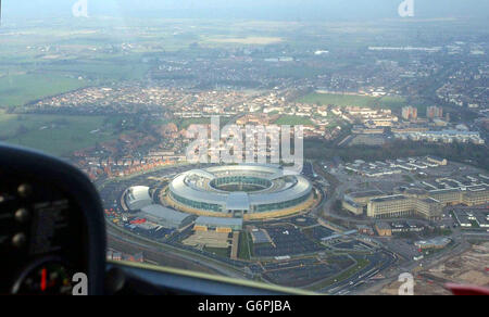 The Government Communications Headquarters (GCHQ) in Cheltenham ...